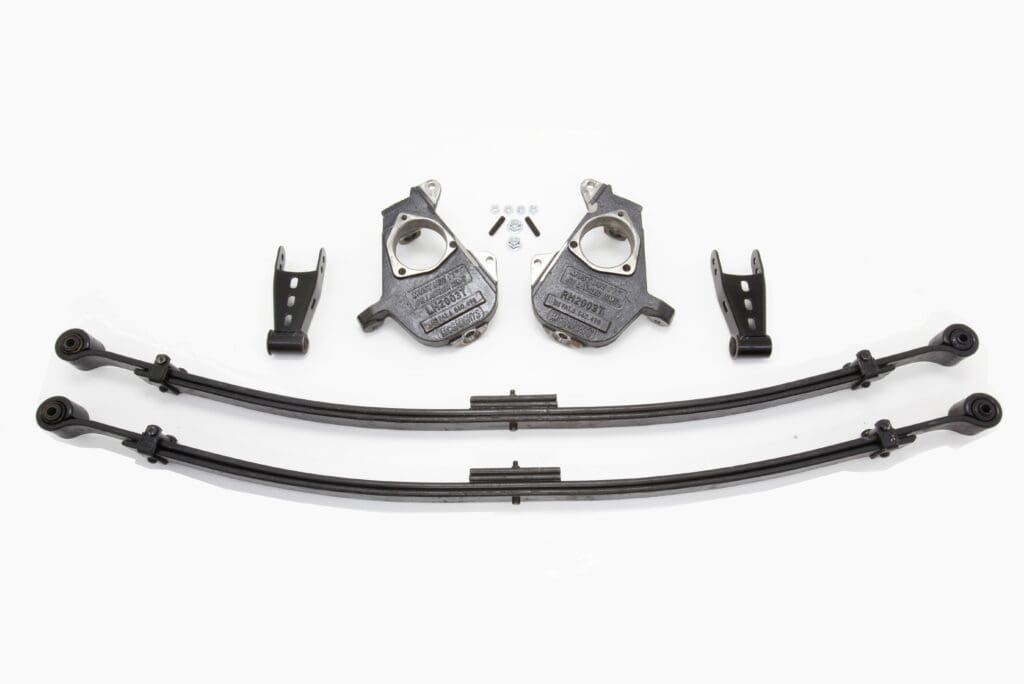 2"/4" Lowering Kit, 1999-2006 GM 1500 Trucks, 16"+ Wheels, 2wd (#93042 ...