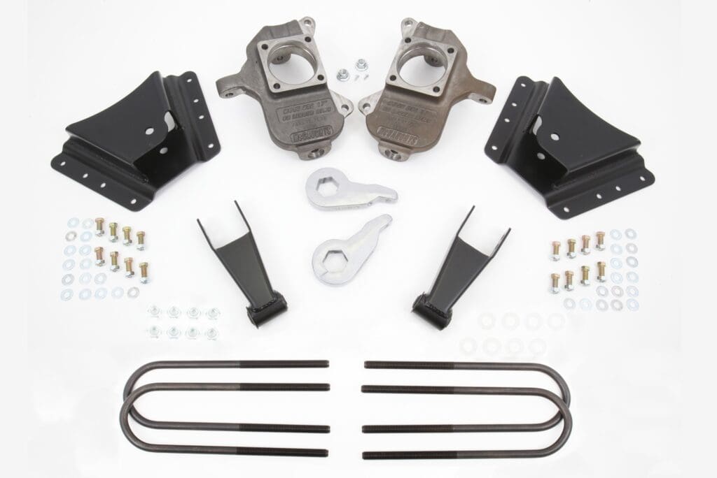 3"-4"/3"-5" Lowering Kit, 2002-2010 GM 3500 Trucks, 2wd (#33077 ...