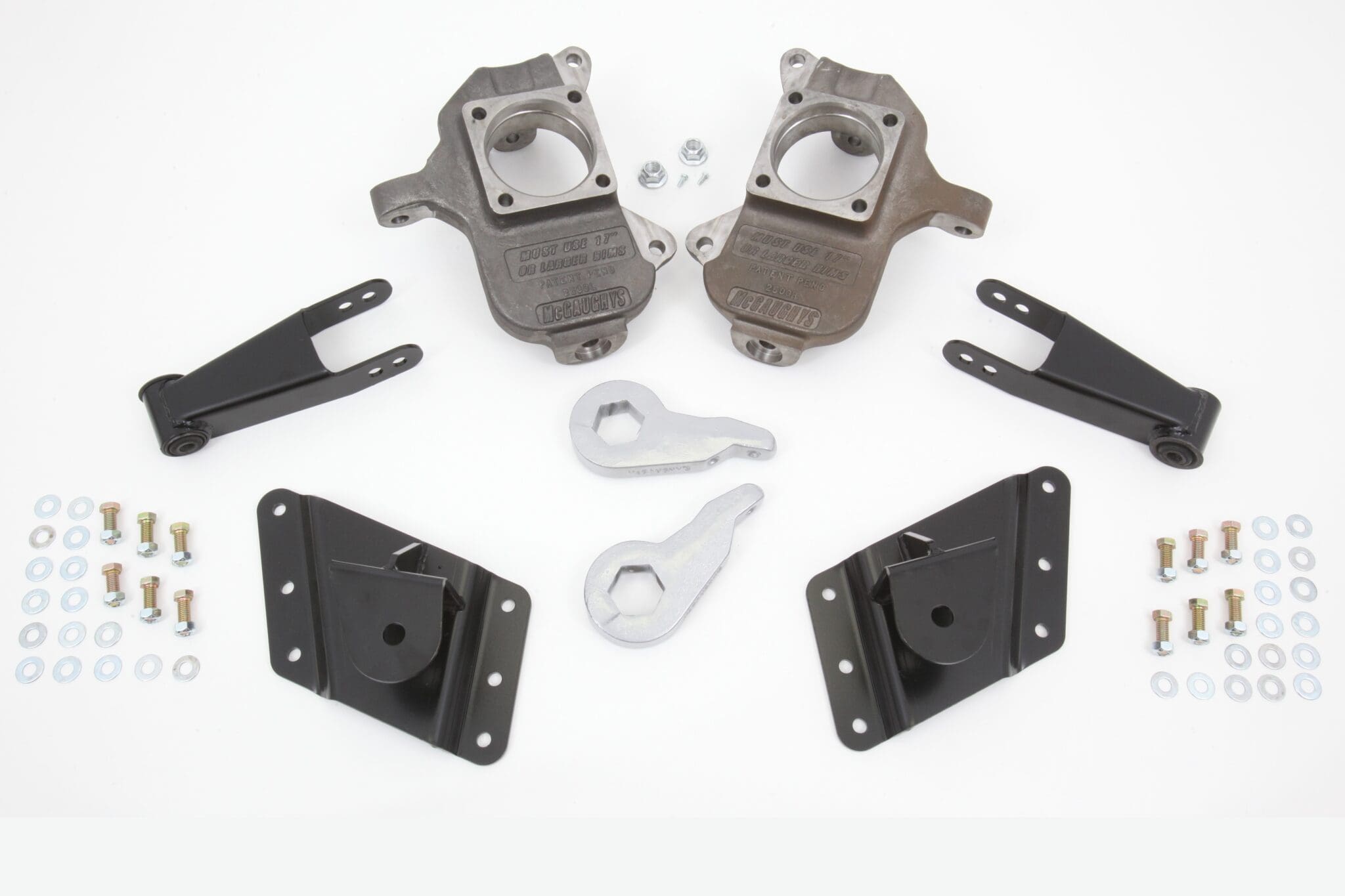 3"-4"/3"-5" Lowering Kit, 2002-2010 GM 2500/3500 Trucks, 2wd (#33081 ...