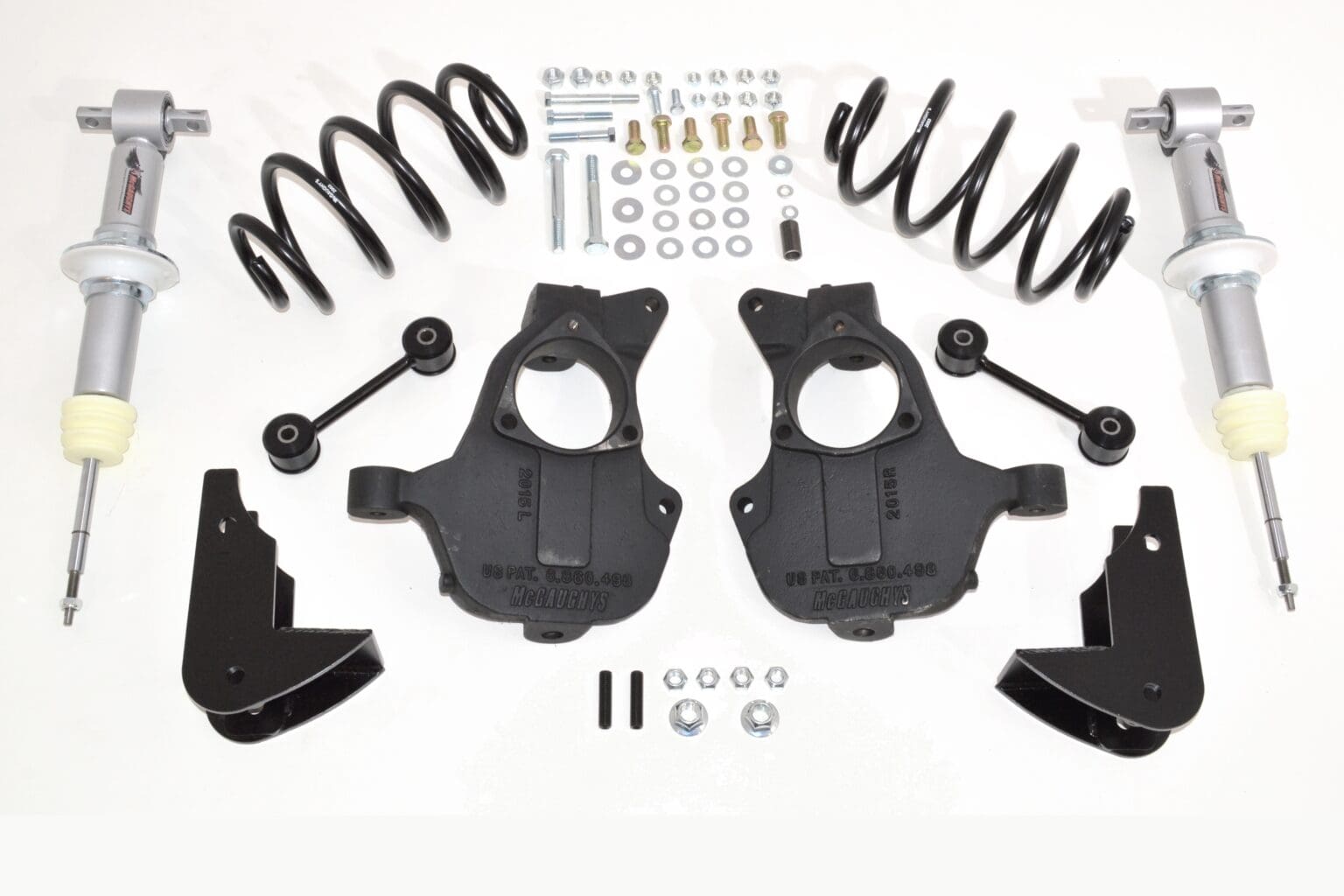 3"-4"/5" Lowering Kit, 2014-2020 GM 1500 SUV, 2wd (#34215) - McGaughys