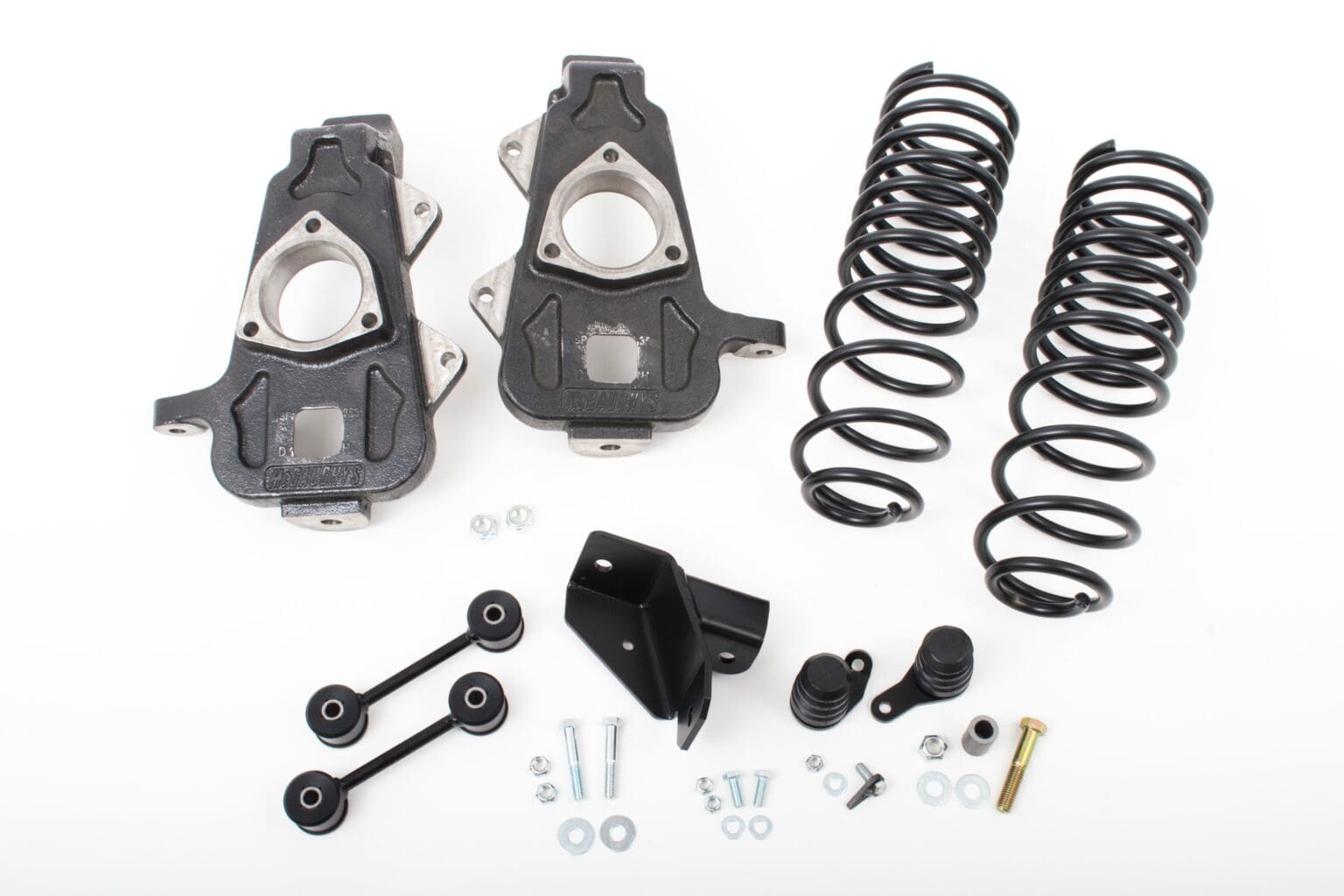 2"/4" Lowering Kit, 2009-2018 Dodge Ram 1500 Trucks, 2wd (#44050 ...