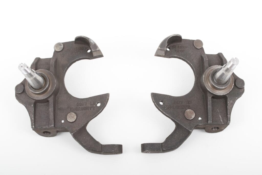 Drop Spindles, 1967-1969 Chevy Camaro, 2" Drop (#6769) - McGaughys