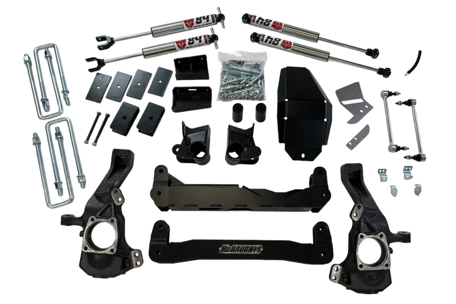*4" Lift Kit, 2020-2025 GM Truck 3500 (#52455) - McGaughys